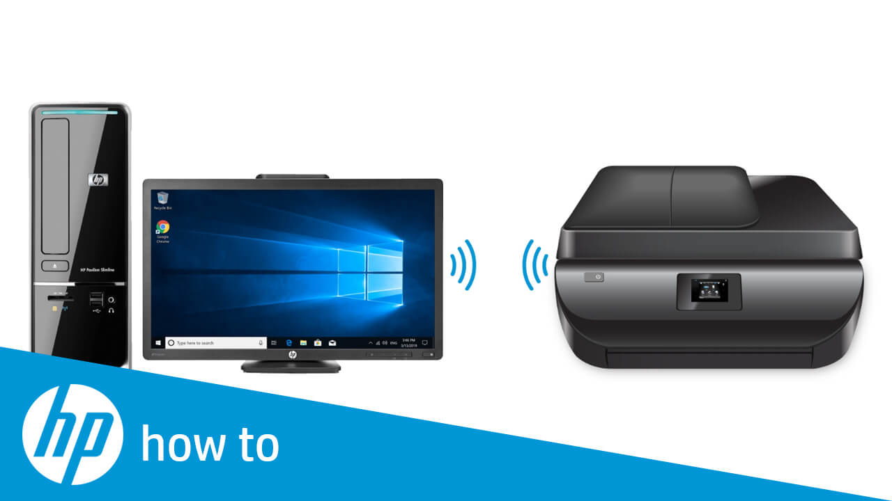 How To Set Up An HP Wireless Printer | BlueDogInk.com