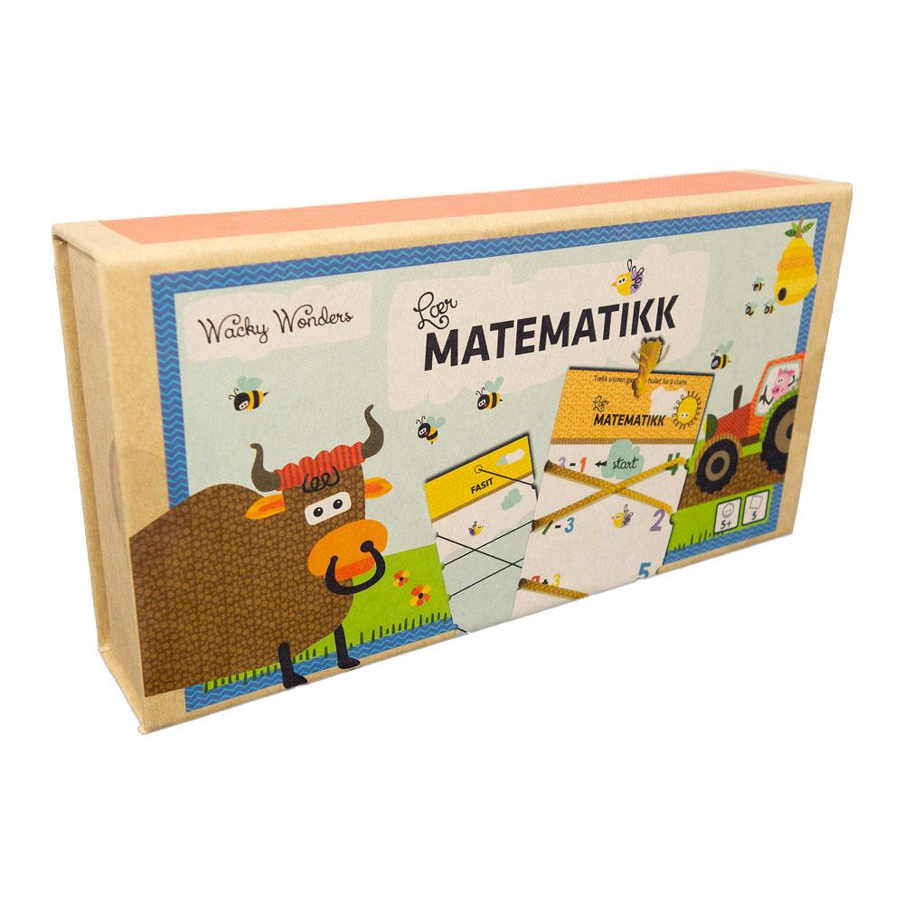 Spill Wacky Wonders Lær matematikk Bok & Media