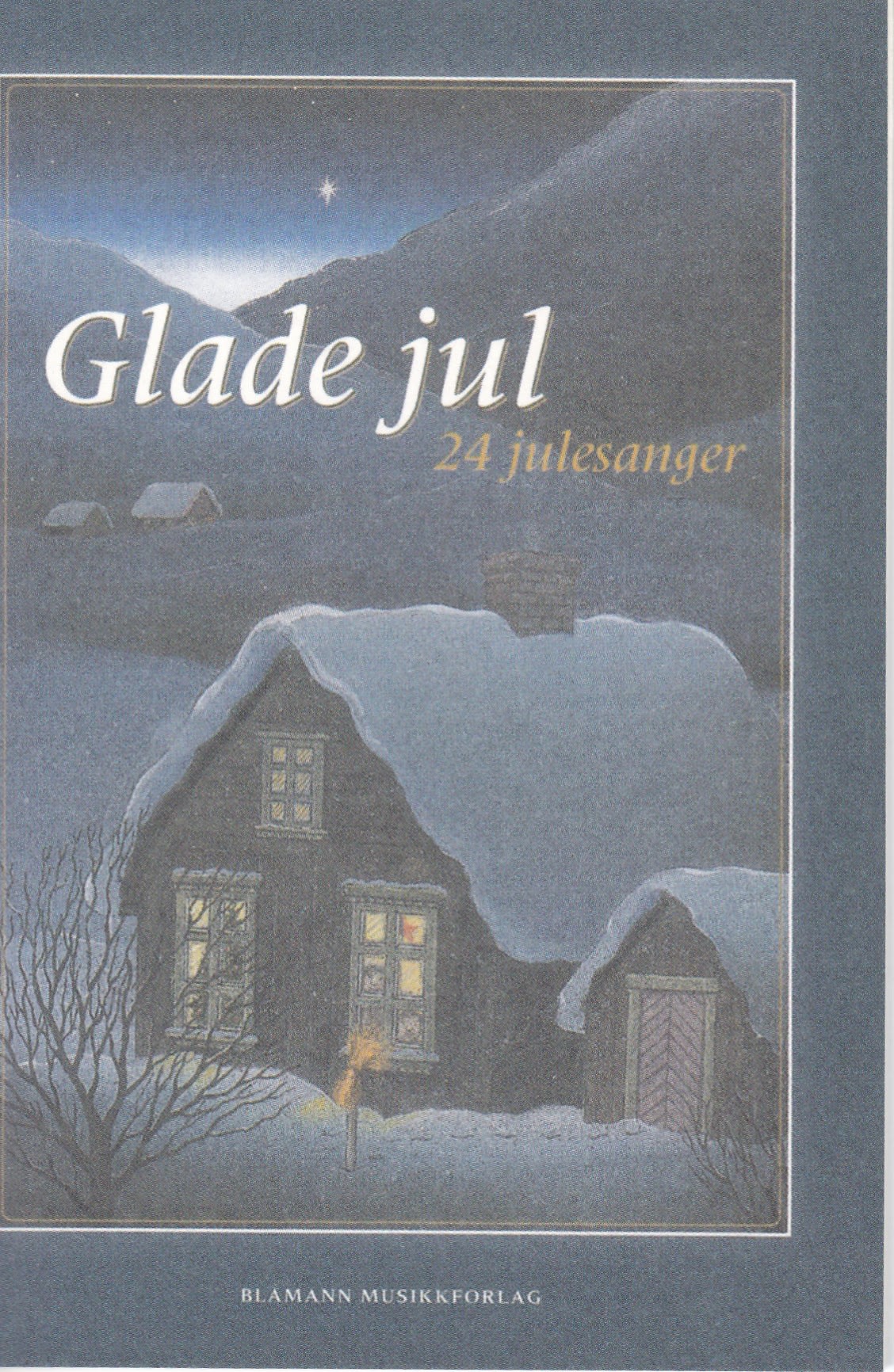 Glade Jul - 24 julesanger Bok & Media