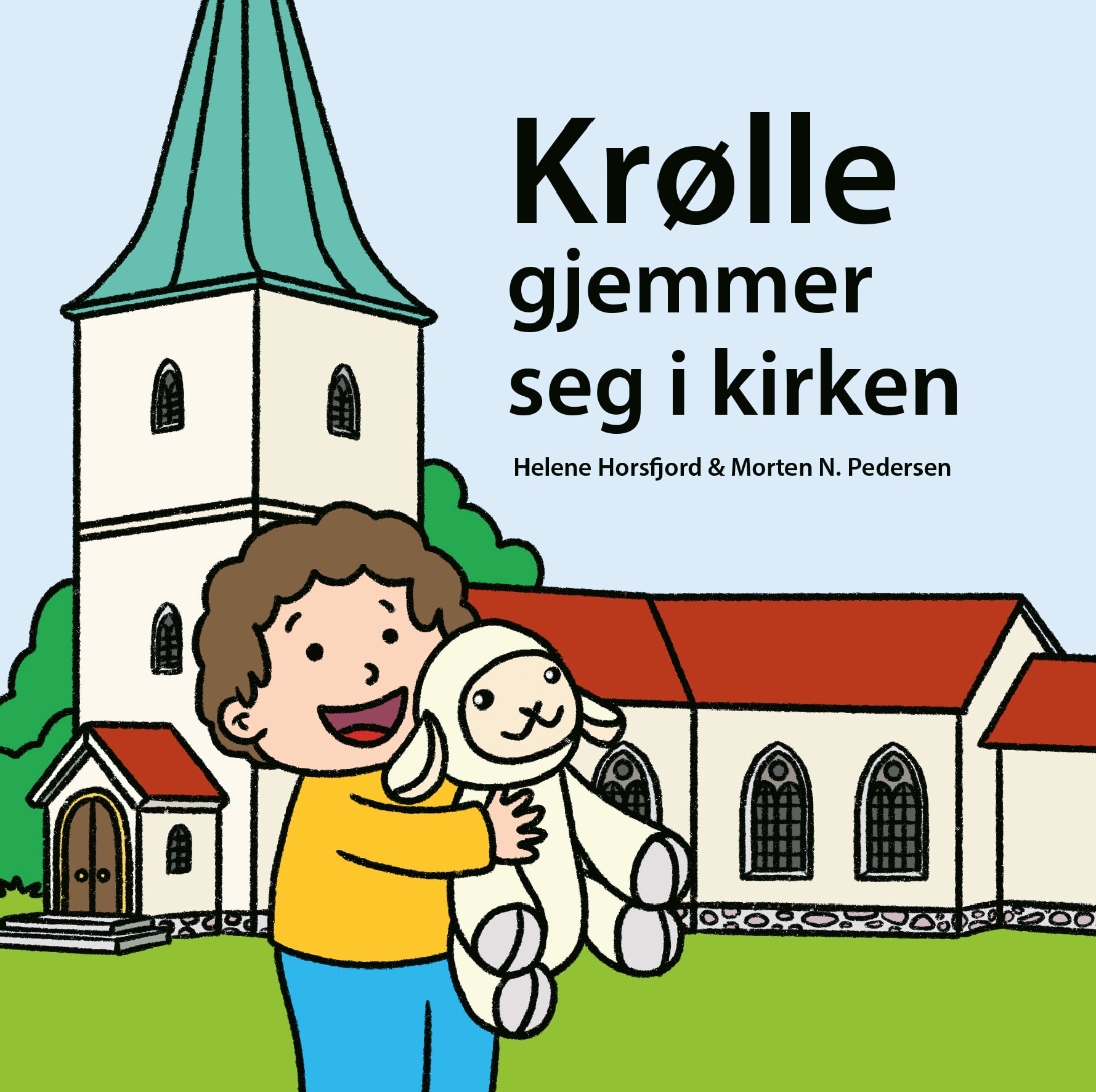 Krølle gjemmer seg i kirken Bok & Media