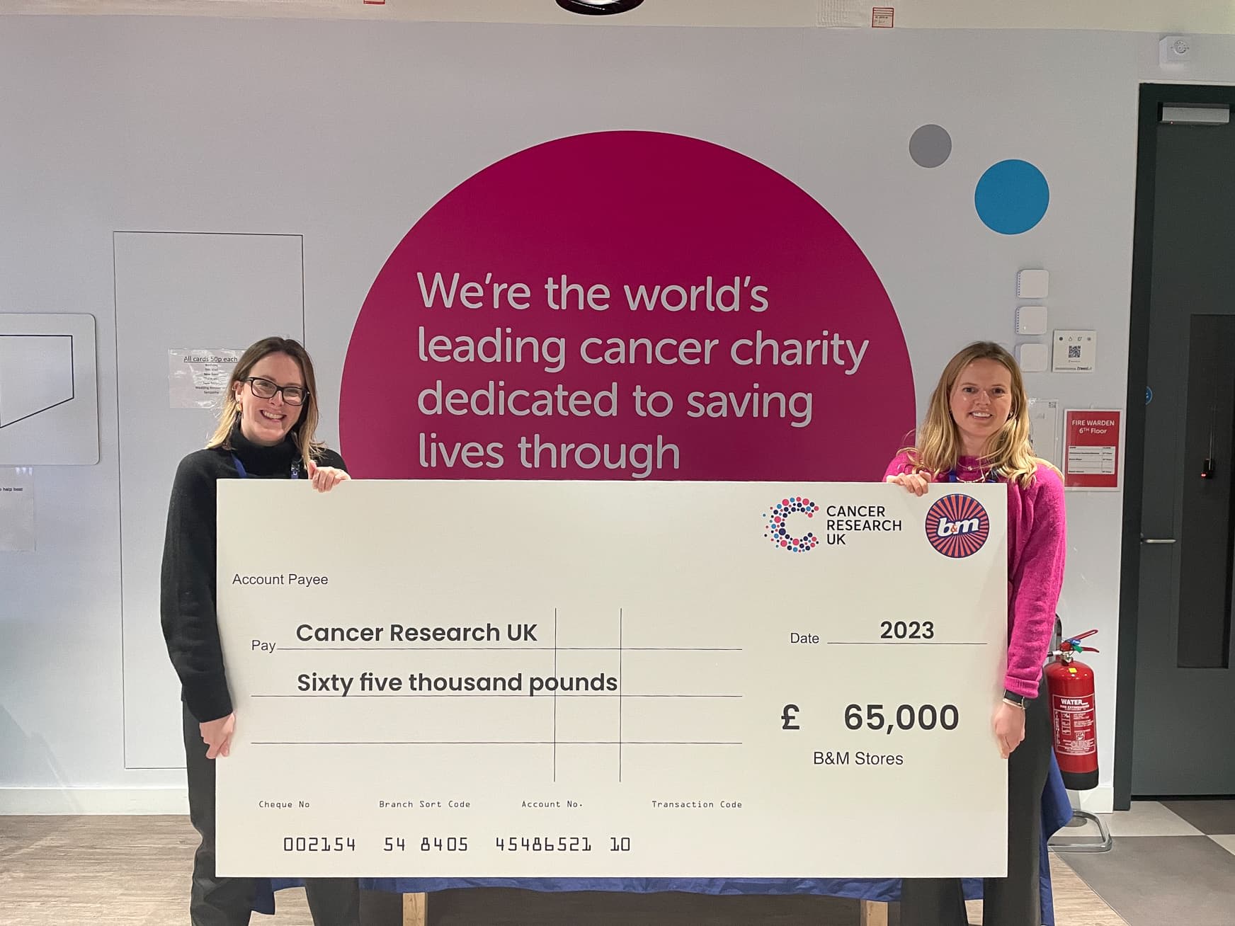 B&M Pledges Donation to Cancer Research UK in New Partnership