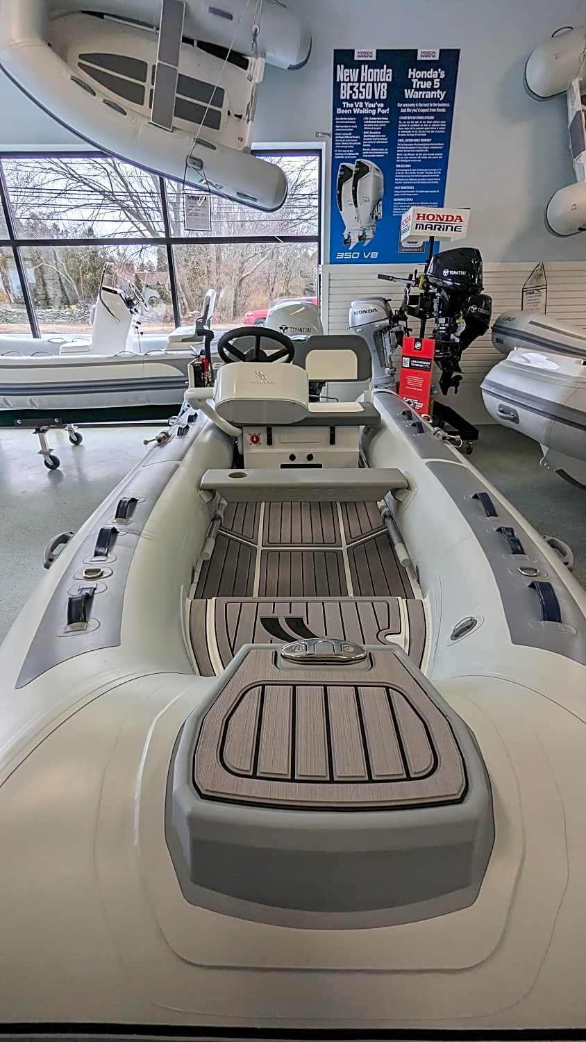 Highfield Classic Console 380, Tohatsu 30HP