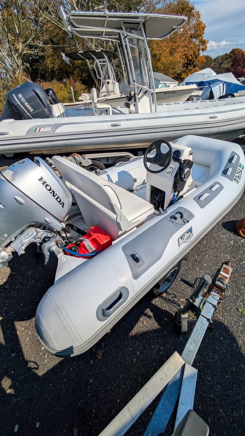 Used 2017 Achilles 315DX with Console Kit, Honda 20HP