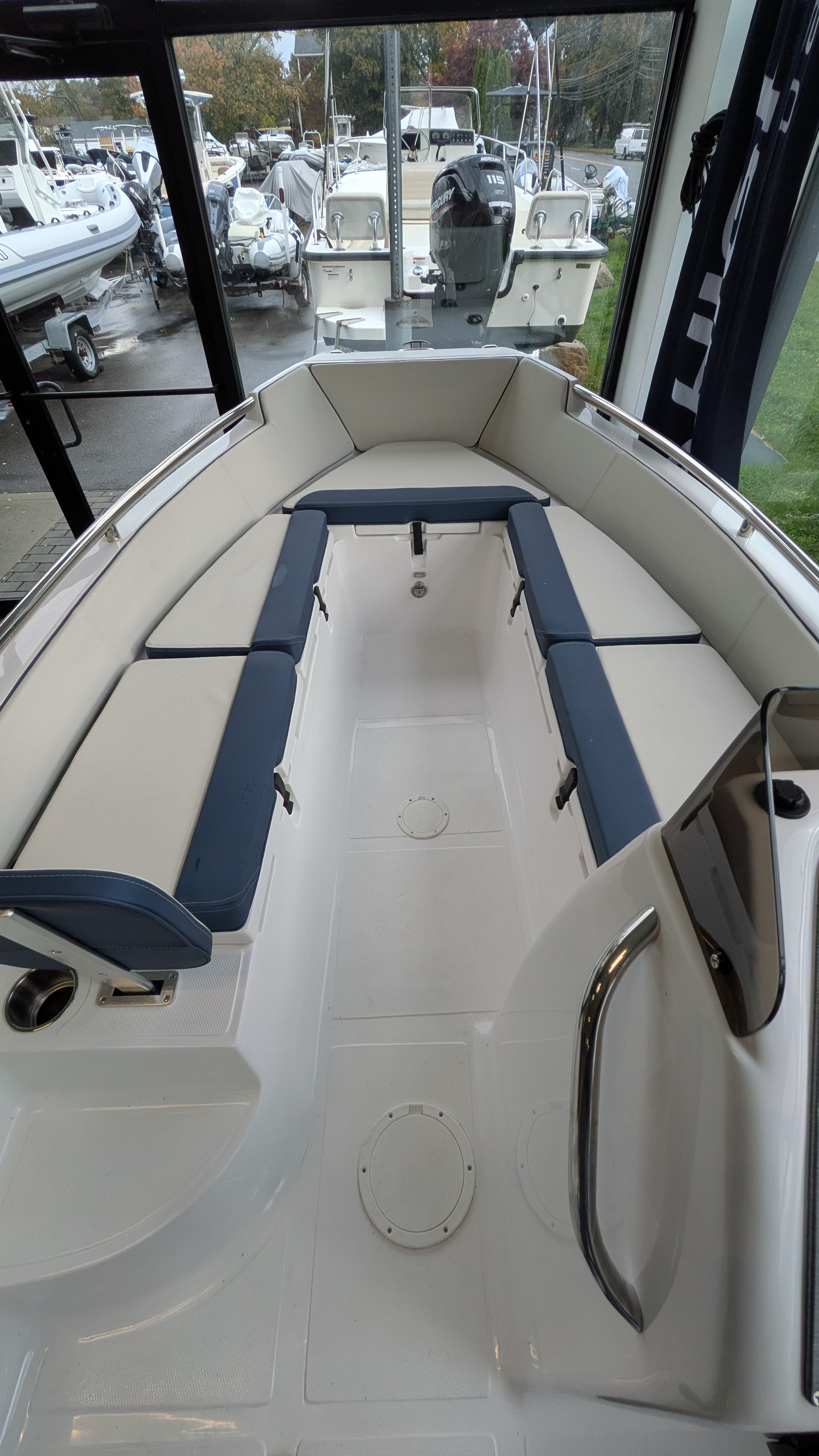 2025 AB Nautilus 17 DLX / White Honda 115HP