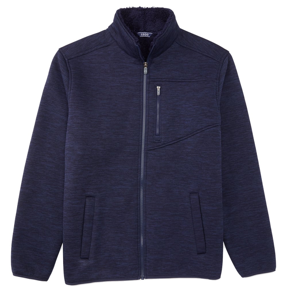 Izod Mens Advantage Performance Sherpa Lined Jacket Bobs Stores