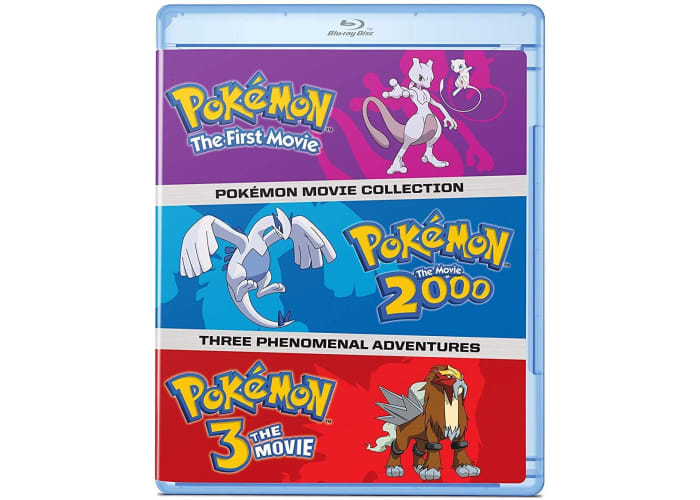 Pokemon Movies 1-3 Collection (Blu-ray or DVD) | Book of More Money