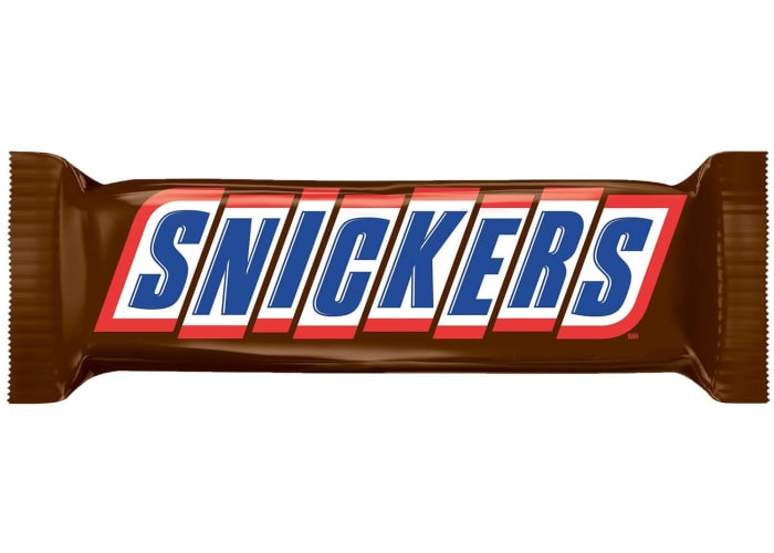 1-lb Snickers Christmas Slice n' Share Giant Chocolate Bar | Book of ...