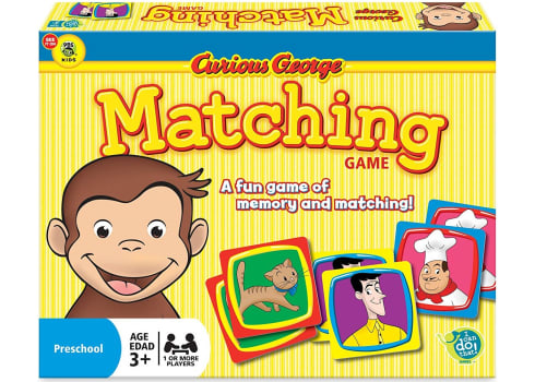 Curious George Matching Game | Book of More Money