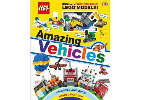 LEGO Amazing Vehicles Hardcover Book | Book of More Money