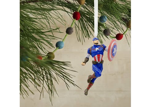 Hallmark Captain America Christmas Ornament | Book of More Money