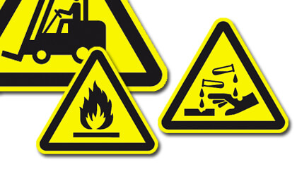 Warnschilder & Warnzeichen im Online-Shop kaufen