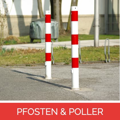 Absperrung durch Absperrtechnik