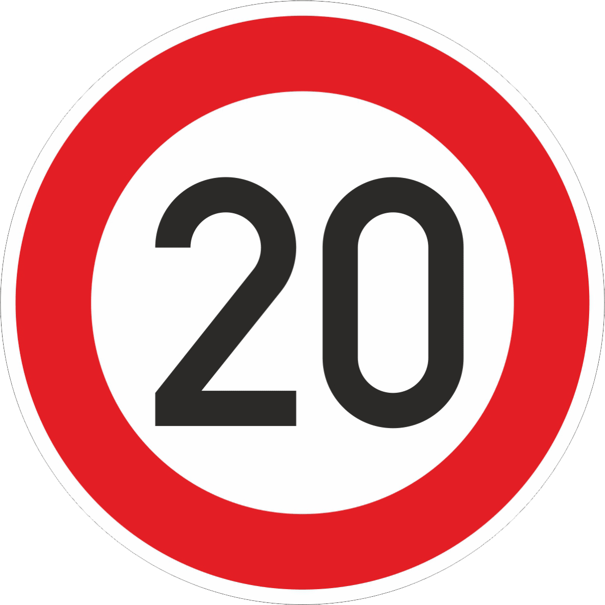 20 Kmh Zu Schnell Baustelle Autobahn