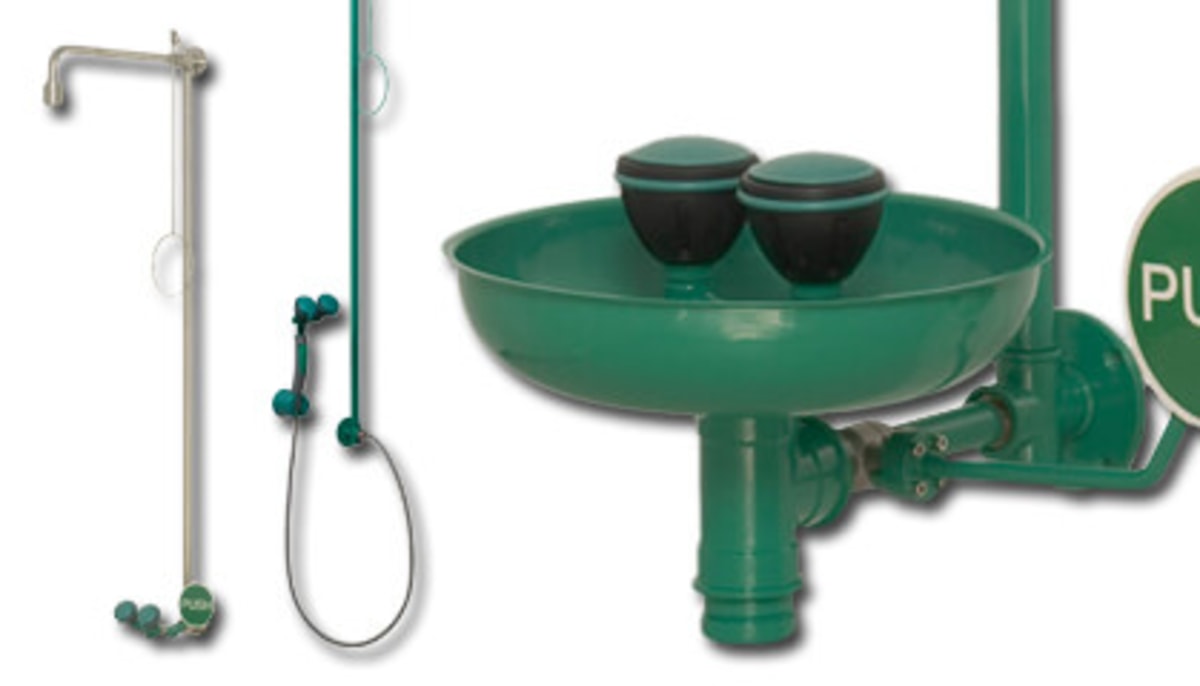 Notdusche und Augendusche als Kombidusche im Shop