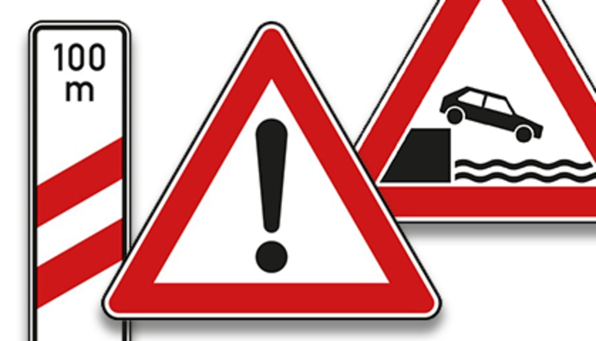 Gefahrenzeichen StVO | Gefahrzeichen im Verkehr