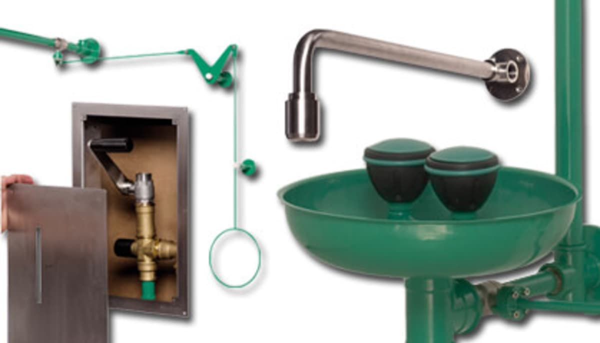 Labornotduschen - Ihre Notdusche für das Labor - hier im Shop