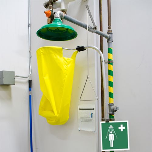 Notdusche nach ISO 7010 (E 012) - R