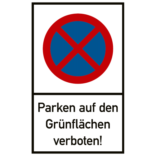 Verkehrsschilder Halteverbot & Parkverbot kaufen