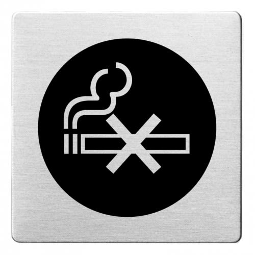 Piktogramm - Rauchverbot (ecken abgerundet/schwarz) - Rauchverbot ...