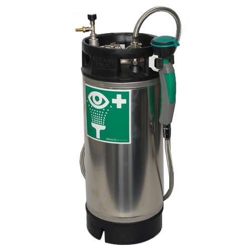 Tank Augendusche mit Edelstahltank - 16 Liter - Tank Augenduschen
