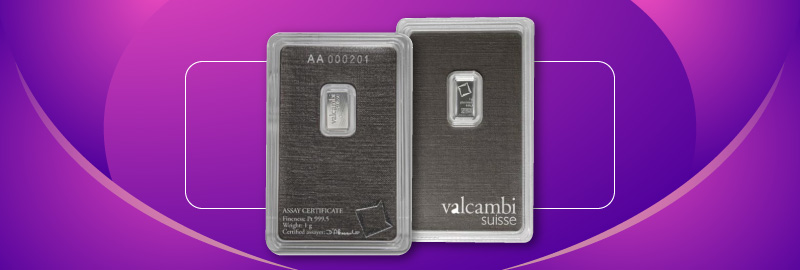 Valcambi Platinum Bars Investing in Brilliance