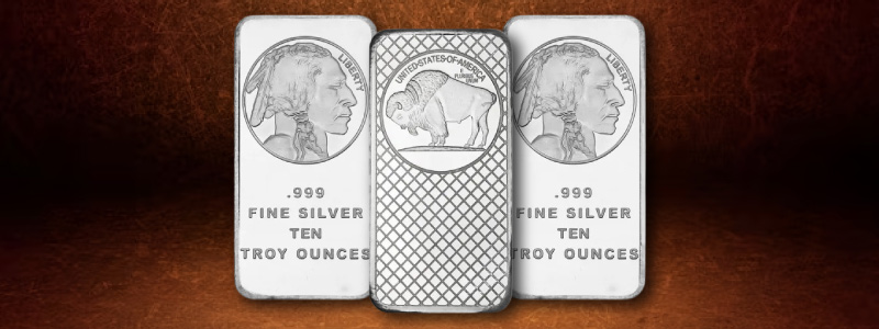 Top 25 Best Selling 10 oz Silver Bars | Silver Stackers Choice