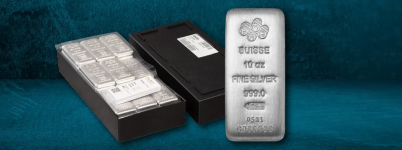 Top 25 Best Selling 10 oz Silver Bars | Silver Stackers Choice