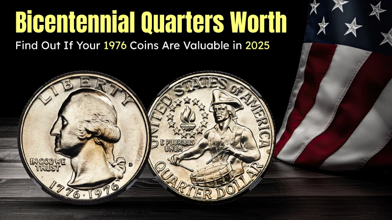Bicentennial Quarters Worth: Find Out If Your 1976 Coins Are Valuable ...