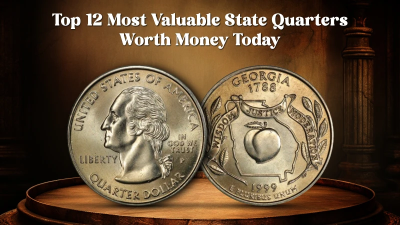 12 Most Rare State Quarters Worth Money - BOLD