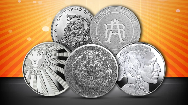 Top 25 Best Selling 1 oz Silver Rounds | Silver Stackers Choice