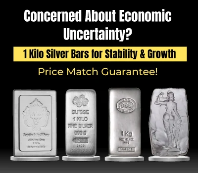 Buy 1 Kilo Silver Bar | .999 Fine Silver | BOLD Precious Metals