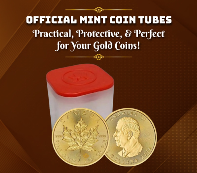Gold Coin Tubes - BOLD Precious Metals
