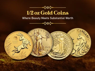 1/2 oz Gold Coin | BOLD Precious Metals