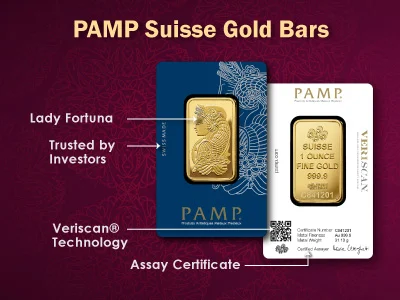 PAMP Gold Bar | BOLD Precious Metals