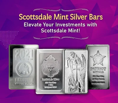 Scottsdale Mint Silver Bars | BOLD Precious Metals