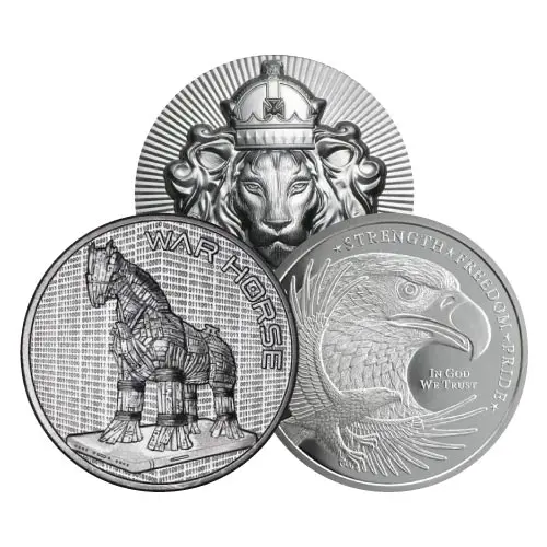 Buy Silver Bullion Coins, Bars & Rounds | BOLD Precious Metals