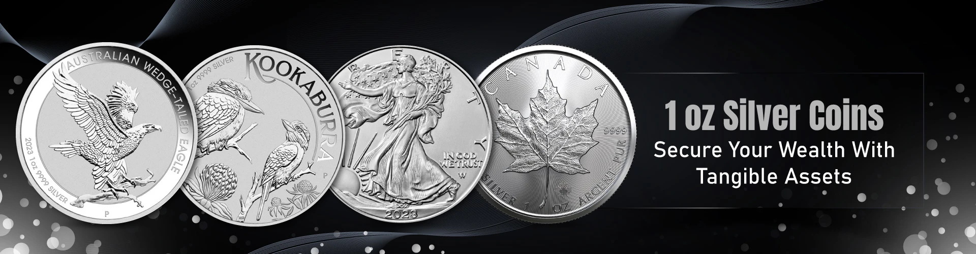 1 oz Silver Coins | BOLD Precious Metals