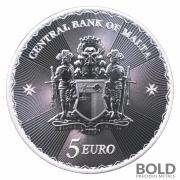 2023 1 oz Malta Maltese Cross Silver Coin (BU)