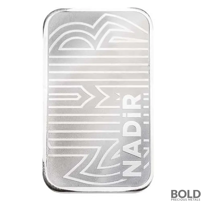 1 oz Nadir Refinery Silver Bar .999 Fine (In Assay) - Box of 35