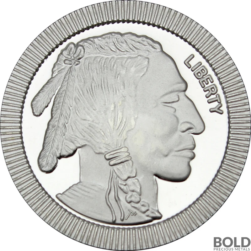 1 oz SilverTowne Buffalo Stacker Silver Round (Lof ot 100)