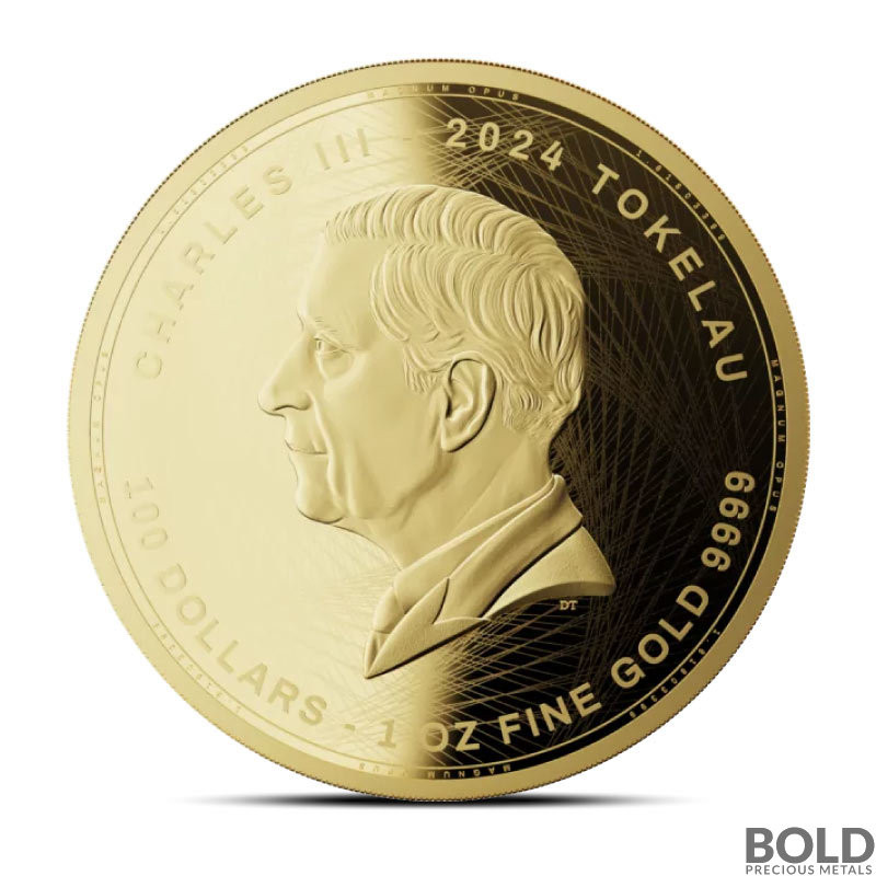 2024 1 oz Tokelau Magnum Opus Gold Coin (Prooflike)