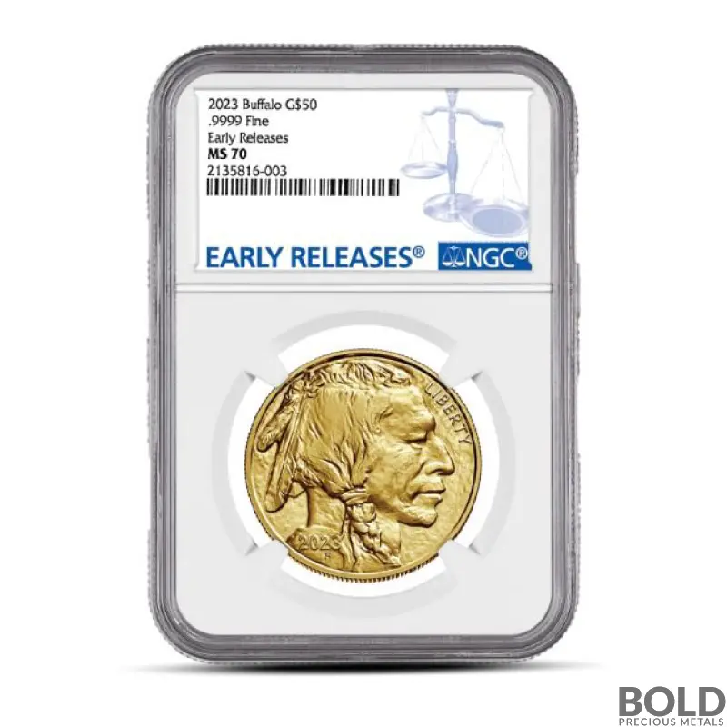 American Buffalo Gold Coins BU, Graded and Proof