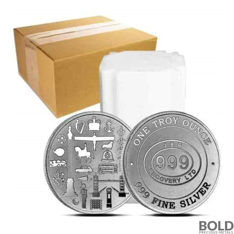 1 oz JBR Silver Monster Box (500 Rounds)