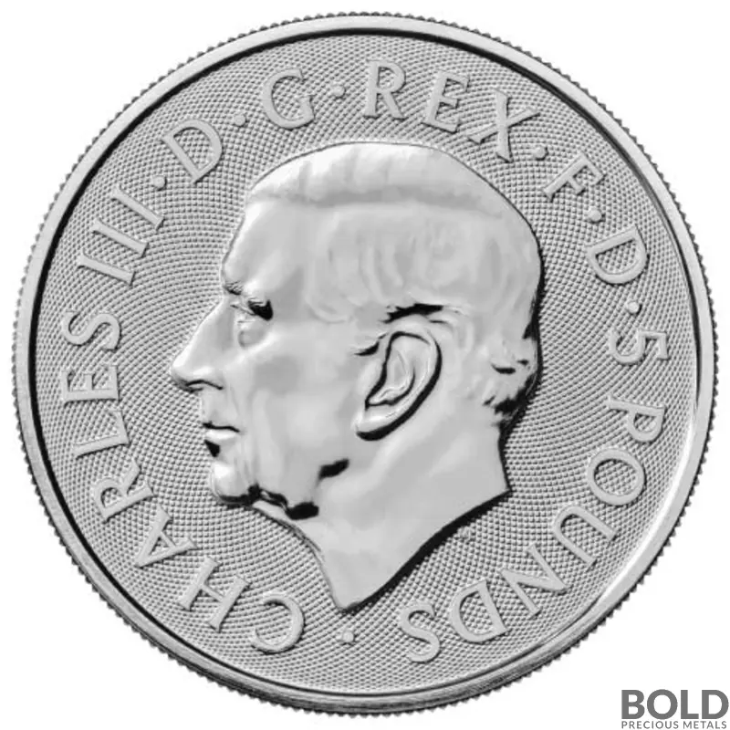 2023 2 oz Great Britain Tudor Beasts: Bull of Clarence Silver BU - 10 ...