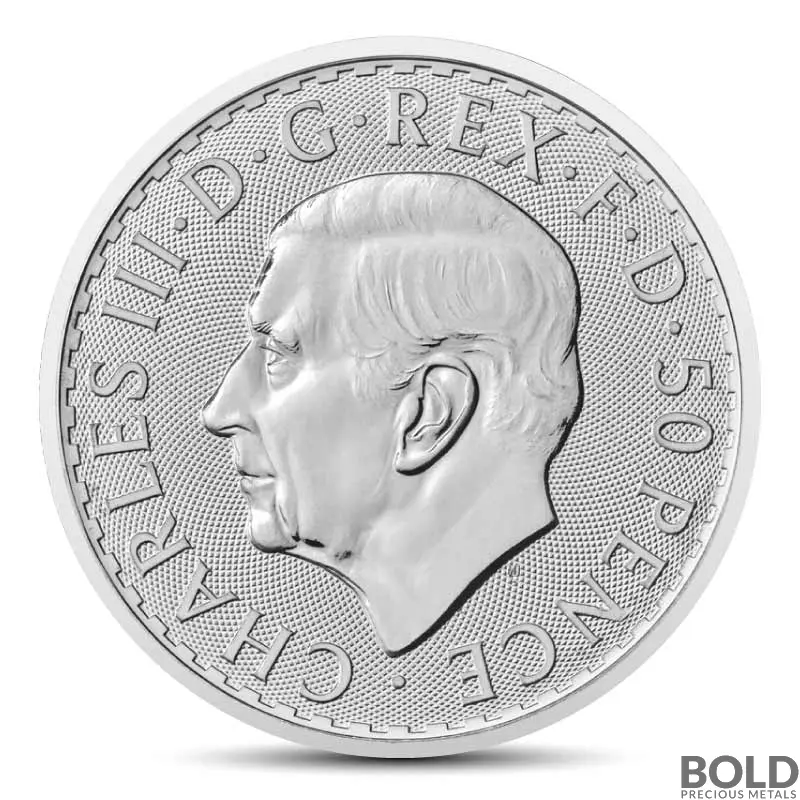 2024 1/4 oz British Royal Mint Britannia Silver - 19 Coin Tube (BU)