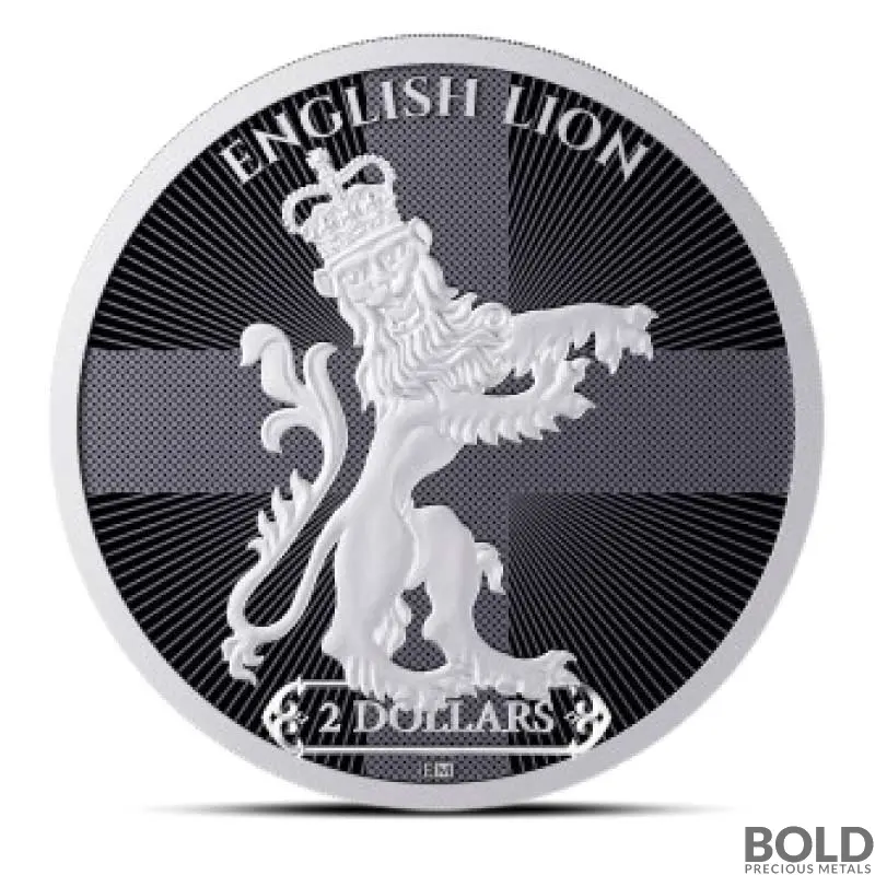 2024 1 oz Niue English Lion Silver Coin (BU)