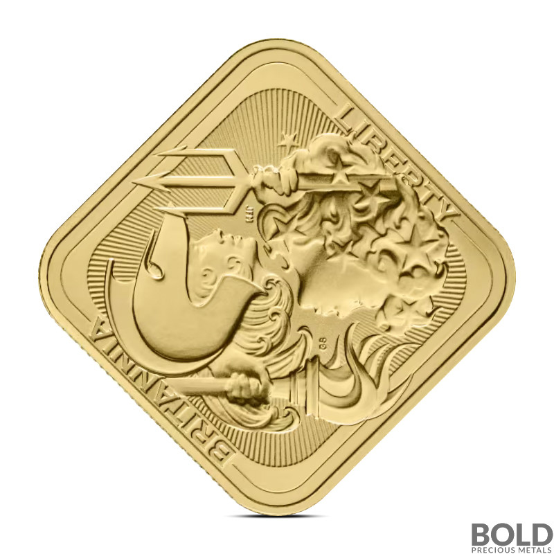 Buy oz British Britannia and Liberty .9999 Gold Bar (BU)