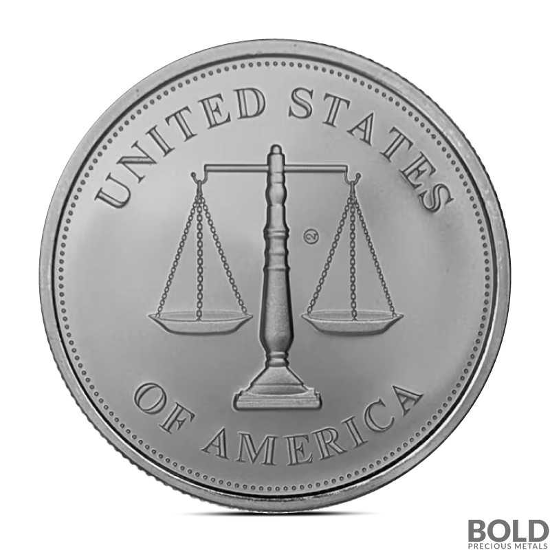 1 oz Johnson Matthey Silver Round