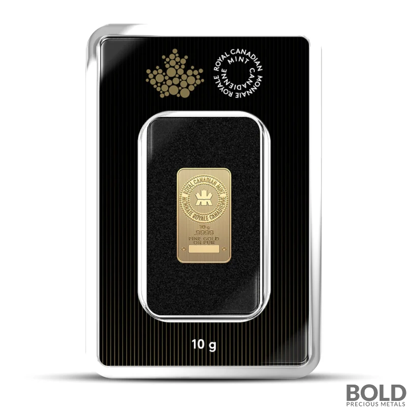 Buy Royal Canadian Mint Gold Bars | .9999 Pure | BOLD