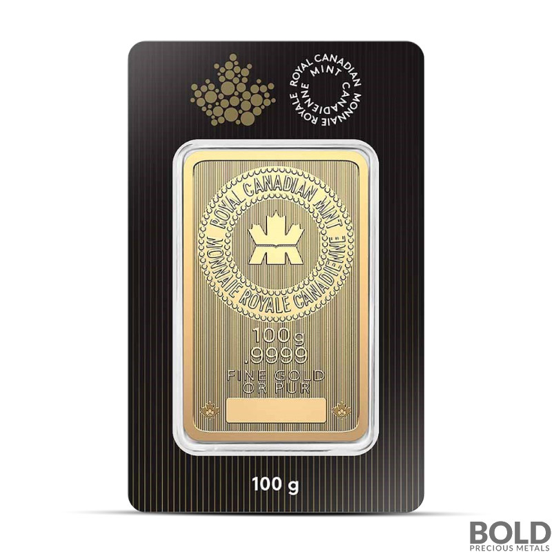 Buy Royal Canadian Mint Gold Bars | .9999 Pure | BOLD